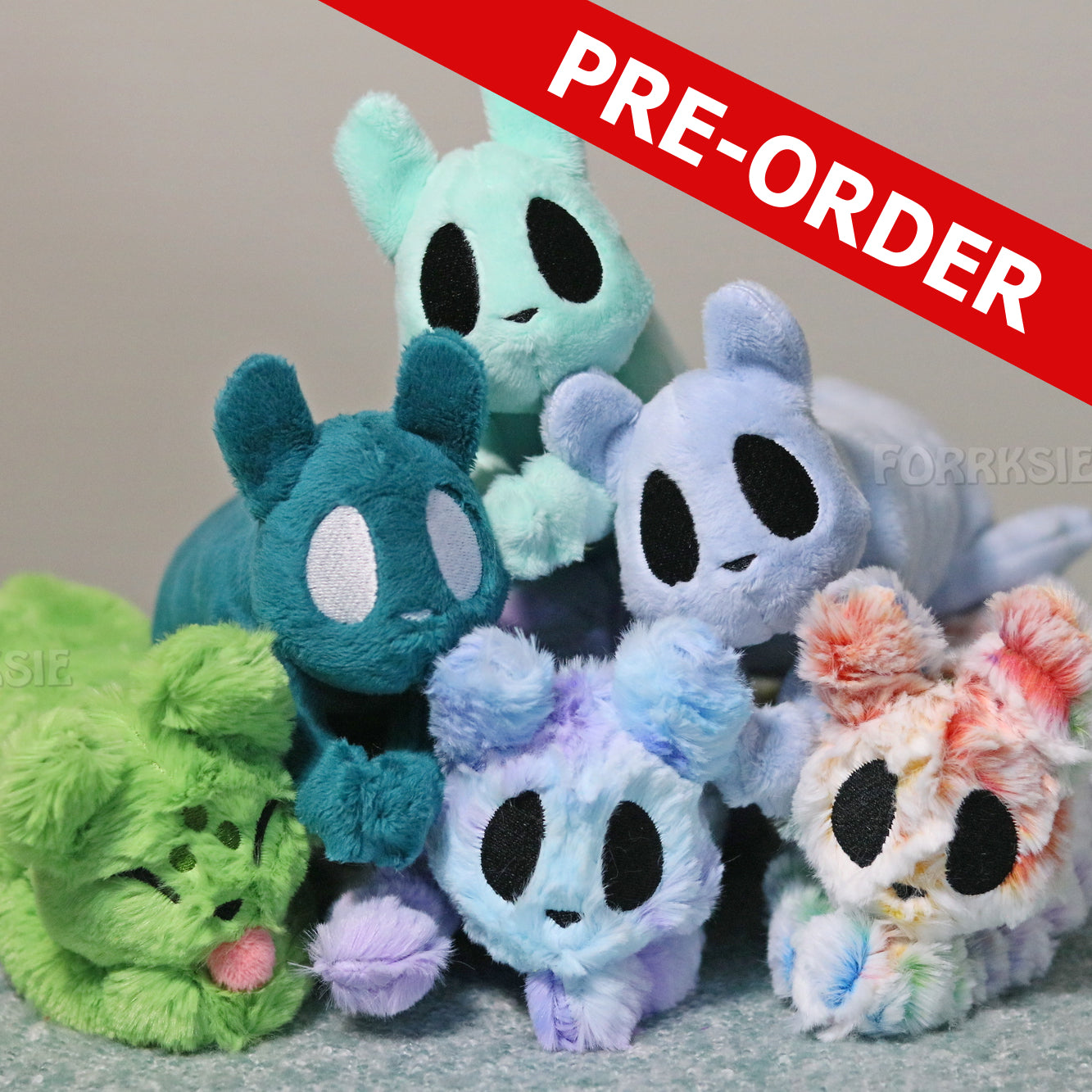 PRE-ORDER Slugpup plush, Rain World – Forrksie